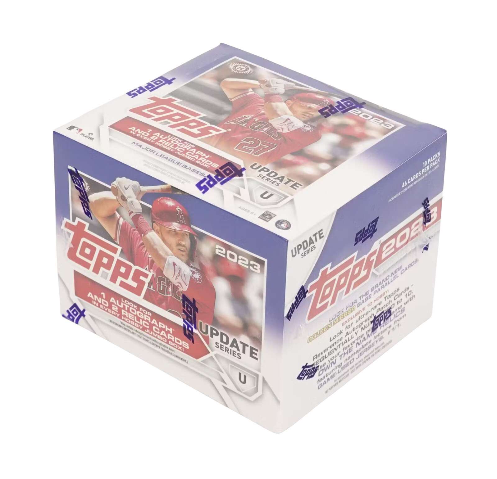 Topps 2023 Update Series Baseball Factory Sealed Jumbo Hobby Box - 46 ...