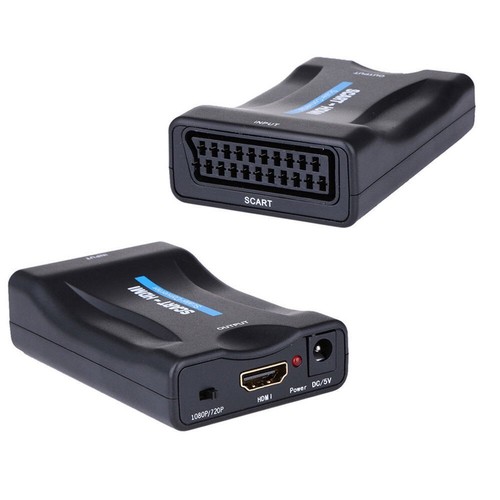 Convertitore Audio Video AV HDMI +USB Cavo Per HDTV DVD Sky Box Scart a ...