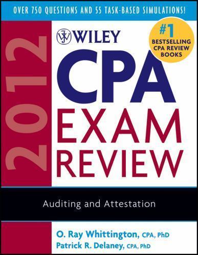 Wiley CPA Exam Review 2012, Auditing and Attestation 9780470923900| eBay