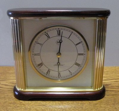Seth Thomas desk dresser clock Tradition Model 111 Battery operated new ...