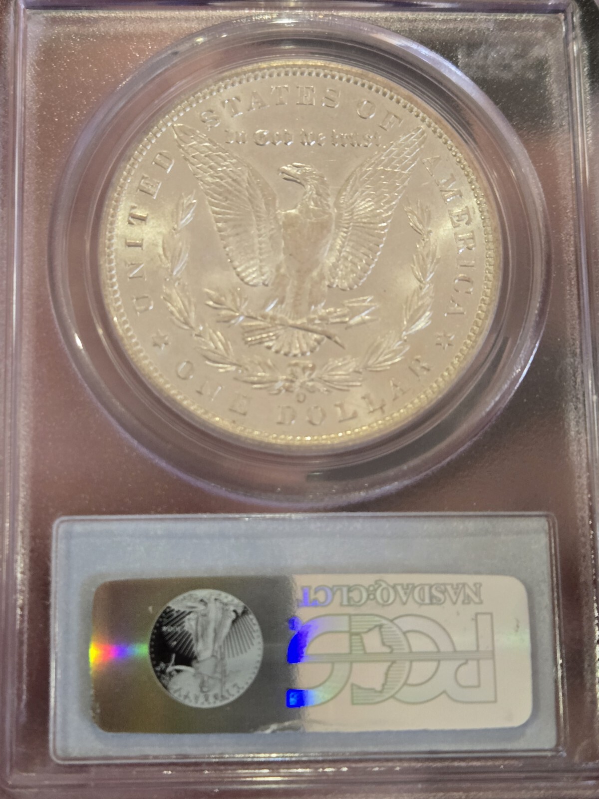 1888 O Morgan Silver Dollar PCGS MS 62 Fingerprint Toned ☆ Check My ...