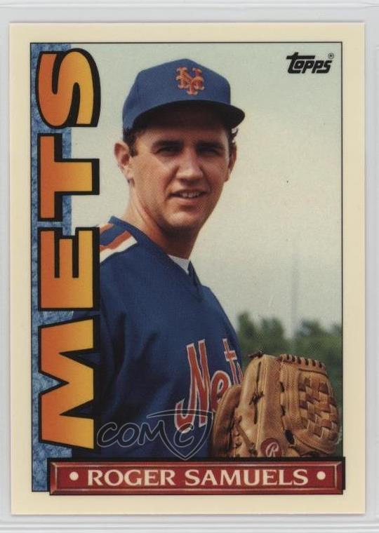 1990 Topps TV Team Sets - New York Mets #57 Roger Samuels for sale ...