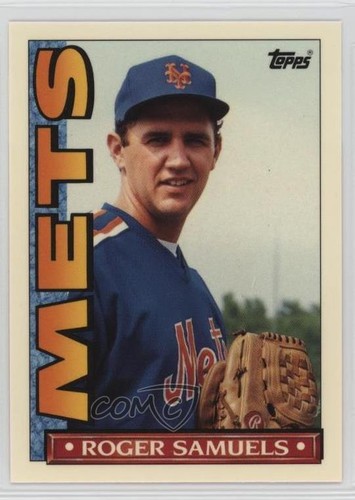 1990 Topps TV Team Sets - New York Mets #57 Roger Samuels for sale ...