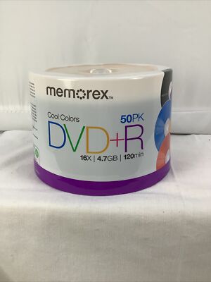 Memorex DVD-R Discs 4.7GB 8X 120 Minutes 25 Pack Spindle | eBay