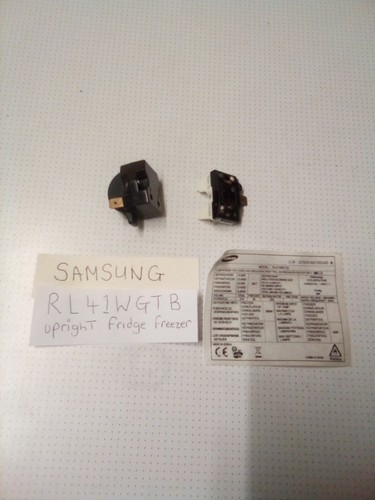 Samsung Upright Fridge Freezer RL41WGTB Compressor Start Relay Overload ...