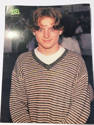 Vintage 90s' Pinup Elijah Wood + Jeremy & Jon Torgerson BB Teen ...