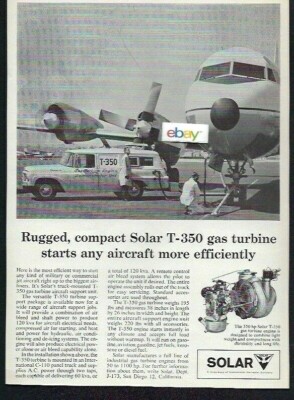 PSA PACIFIC SOUTHWEST LOCKHEED ELECTRA JET AT SAN SOLAR T350 STARTER ...