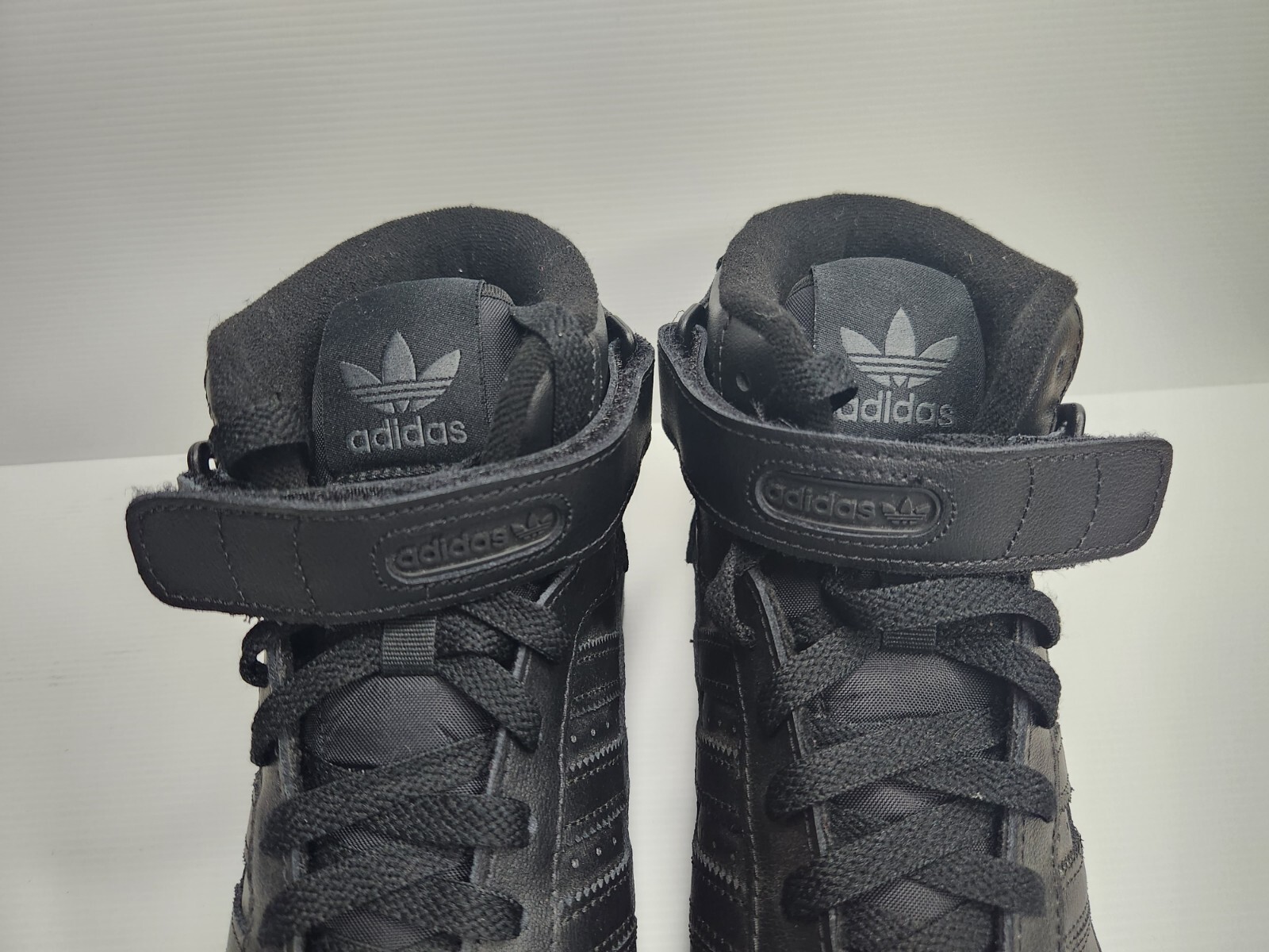 Adidas Originals Forum Mid Triple Black GV9767 NEW Men's US 8 FREE ...