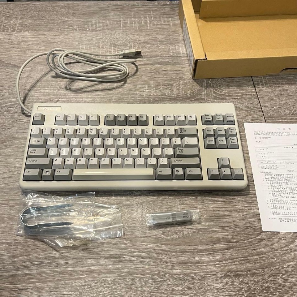 Topre x Realforce 86U (SE0500) English layout Tenkeyless Keyboard Made ...