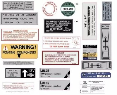 1981-91 H.E V12 FULL SETS OF XJS ABS OR NON ABS JAGUAR V12 & XJS H.E ...