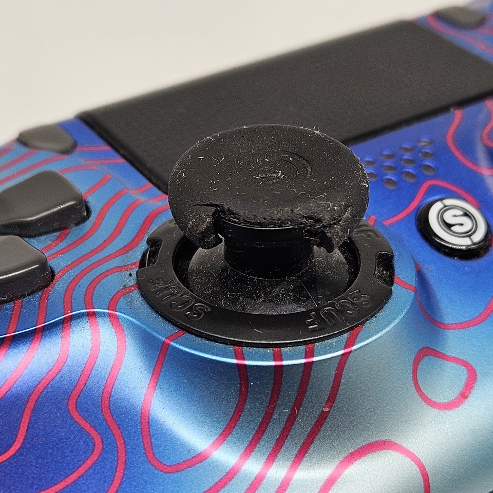 Scuf Impact PS4 Controller Red Blue SG402-02 Read Description | eBay