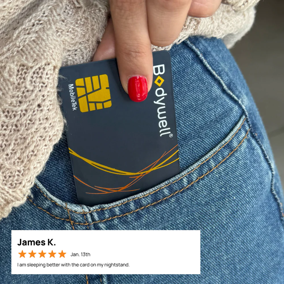 Bodywell Body Well BioChip Bio Card BioCard Pro EMF Protection Blocking ...