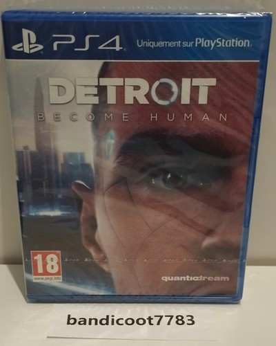 Detroit Become Human - Fr - Neuf Sous Blister - (Sony Playstation 4 ...