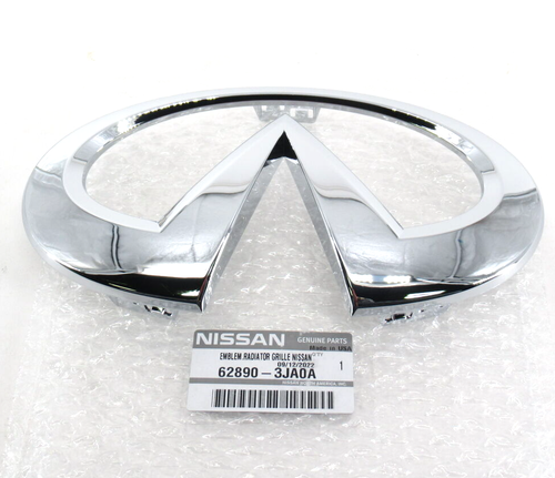 Genuine OEM Nissan Infiniti 62890-3JA0A Front Grille Emblem 2014-2019 ...