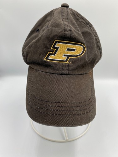 Purdue University Boilermakers Adjustable Strapback Hat Cap Brown | eBay
