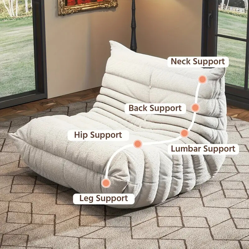 Nap Couch Tatami Bed Caterpillar Lazy Sofa Floor Sofa 1 to 3 Seats ...