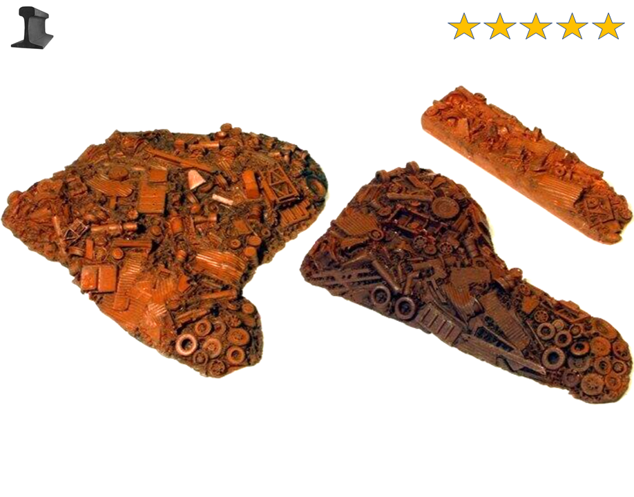 Monroe Models ~ N Scale ~ New 2025 ~ Scrap Metal Junk Pile Set ~ 3 Pack ...