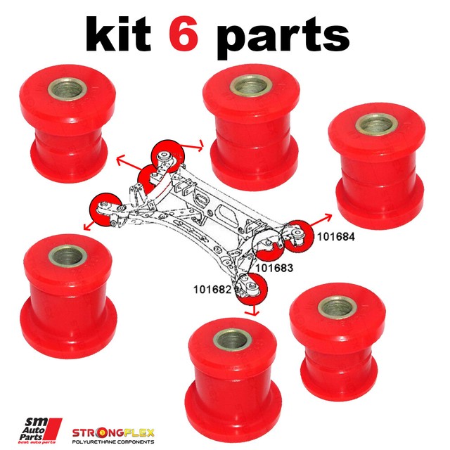 MAZDA Rx-8 Rear Beam / Subframe Bush Polyurethane Kit for sale online ...
