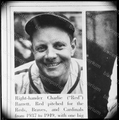 Red Barrett Medium Frame Negative - Jim Rowe Archive V414 | eBay