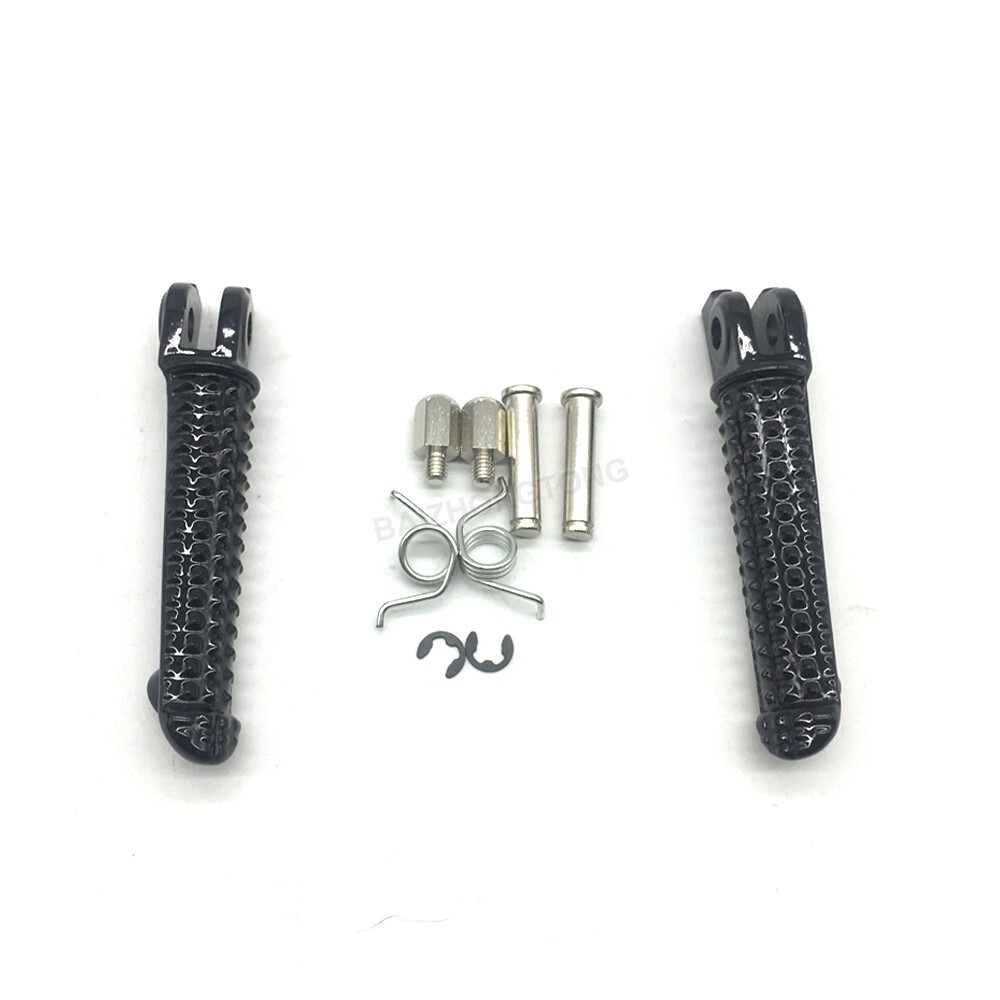 Motorcycle Black Driver Front Foot Peg Bracket Fit for Yamaha YZF R1 ...