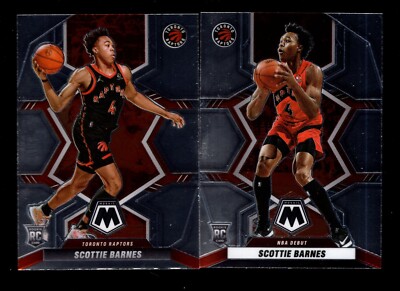 2 CARD LOT 2021-22 MOSAIC #207 #264 SCOTTIE BARNES RC RAPTORS | eBay