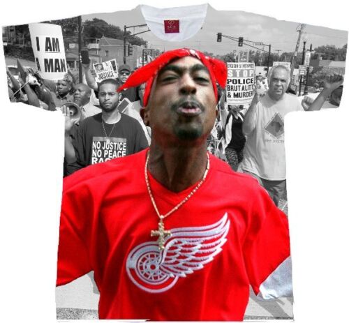 TUPAC PROTEST T-SHIRT. HIP HOP, RAP, BIGGIE, JAY Z, NIPSEY, COOLIO ...