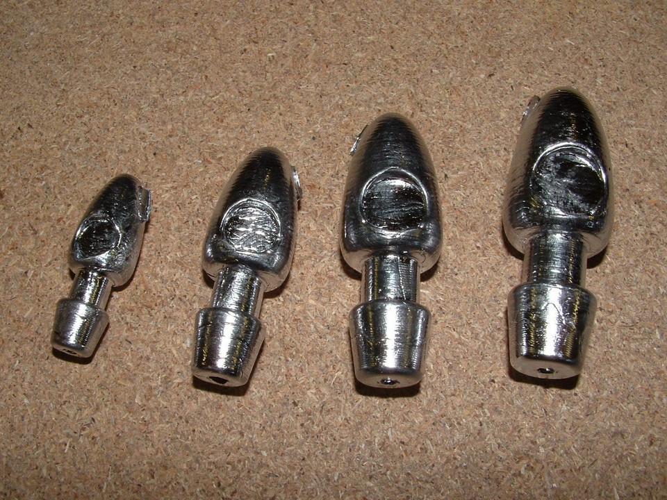 Saltwater Bullet Slider mold 1,2,3,4oz Saltwater Trolling Witch Deep ...