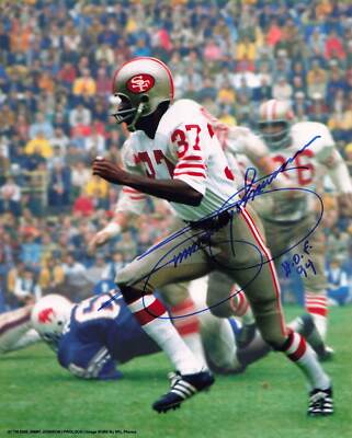 Jimmy Johnson 49ers Signed Auto 8x10 *4945 | eBay