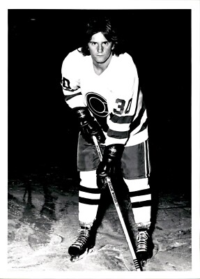 PF28 Original Photo JOHN COOK 1973-74 MOHAWK VALLEY COMETS NAHL HOCKEY ...