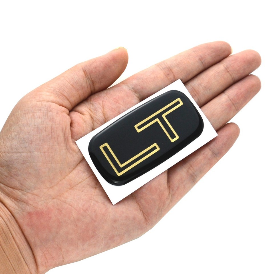 2X NEW LT Pillar Roof Side Body Emblem Badge Trim 99-07 15036136 Gold ...