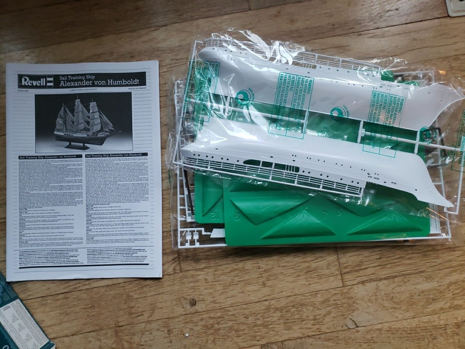 Revell 1/150 Alexander Von Humboldt Sail Ship Model Kit 05400 Sealed ...