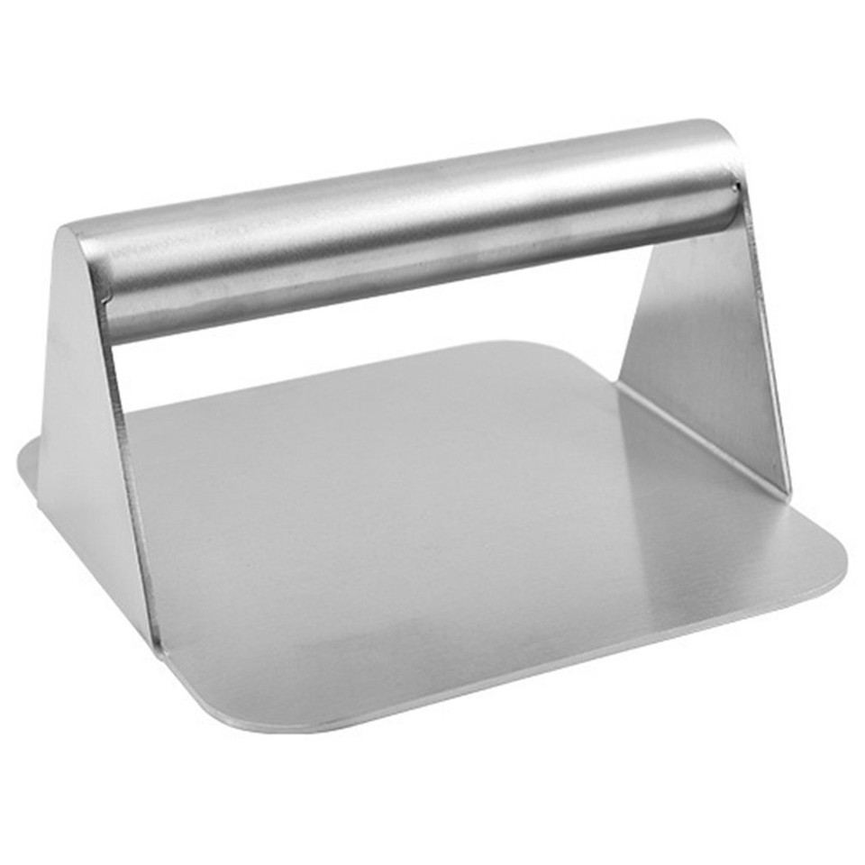 Burger Press Handle Grill Burger Stainless Steel Press Patty Press ...