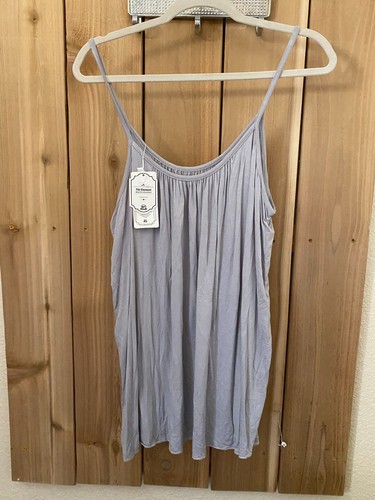 7th Element Gray/Silver Sleeveless Top Size 2XL NWT | eBay