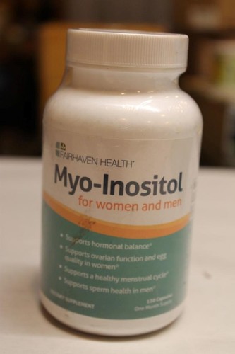 Fairhaven Health Myo-Inositol For Couples Fertility 120 Caps. Exp. 4/ ...