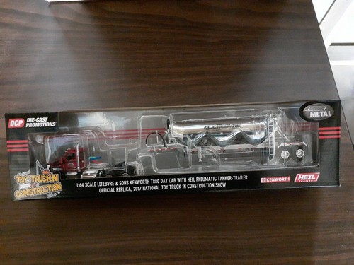 DCP 33978 Lefebvre Kenworth T880 Heil Pneumatic Trailer 1/64 | eBay