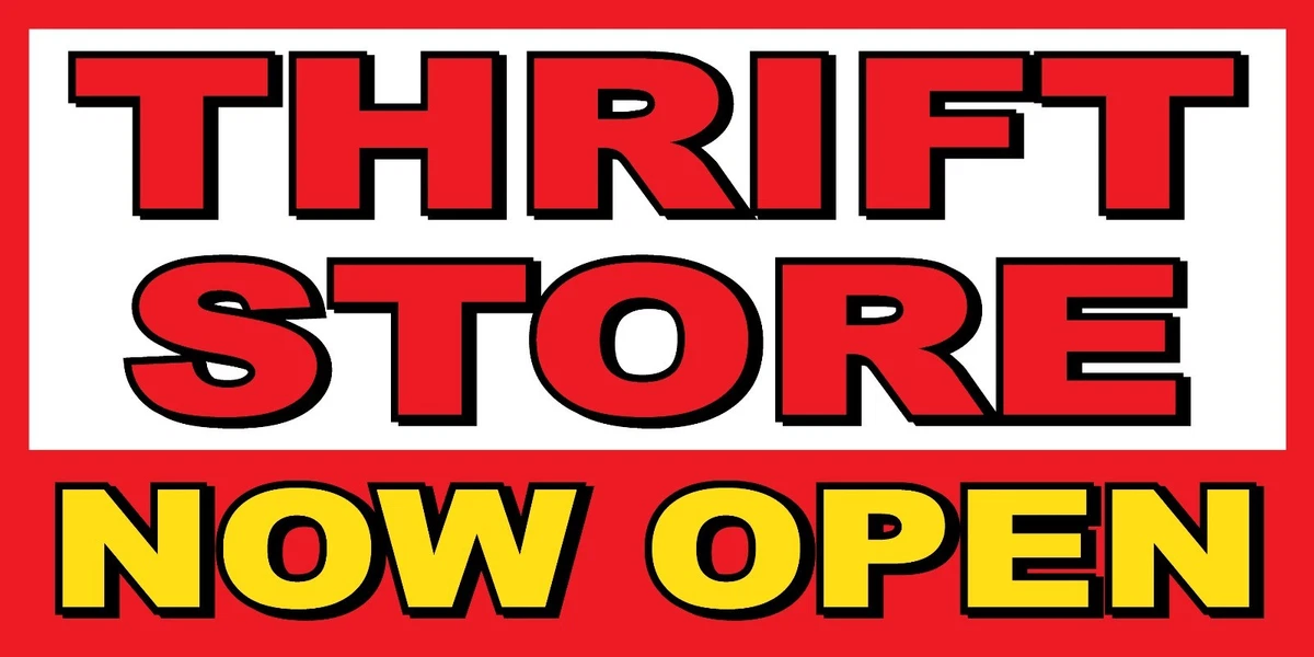 Thrift Store Sign