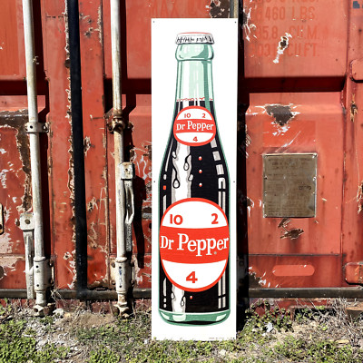 48in Dr Pepper Soda Bottle Vintage Style Sign Repop Advertising | eBay