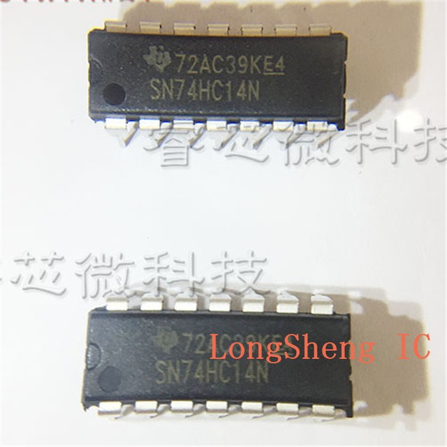 50 PCS SN74HC14N DIP-14 74HC14 Hex Schmitt Trigger Inverters new | eBay