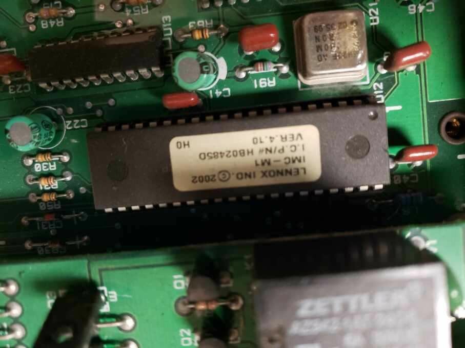 34M52 78L9701 HB02485D 81L75 49L5501 91J89 Lennox RTU OEM control board ...