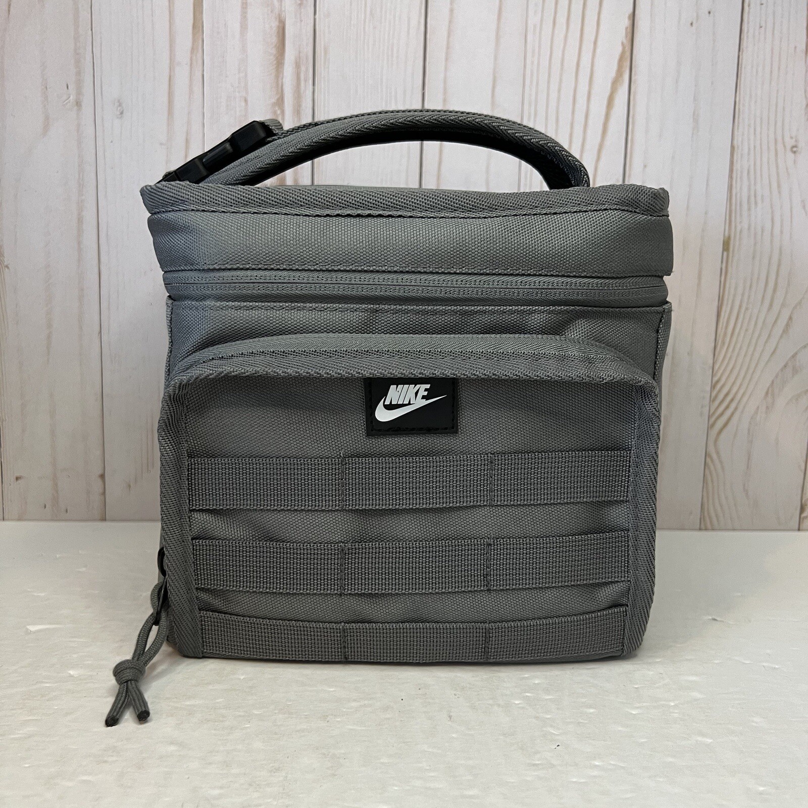 Nike Futura Sport Smoke Grey 9A2993-M19 Insulated PEVA Lining Lunch Box ...