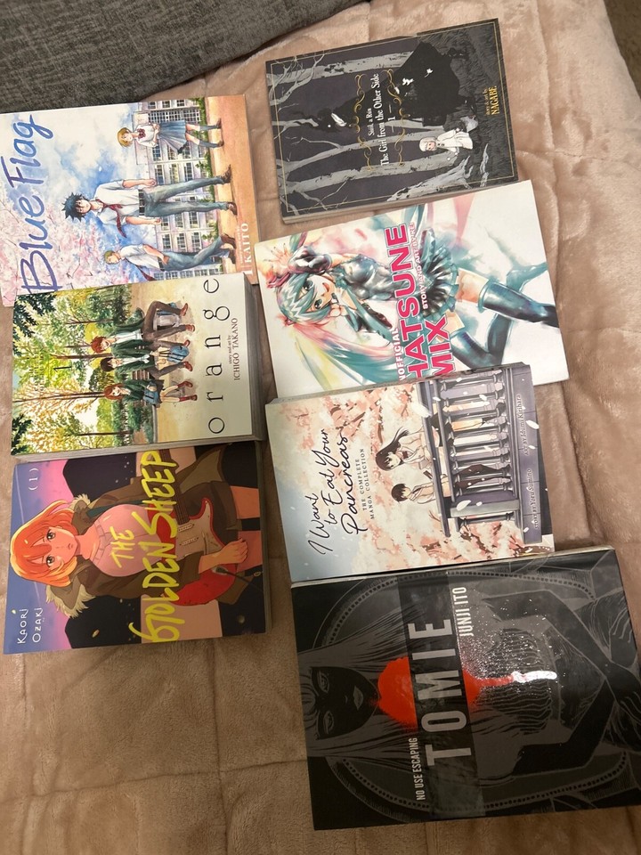 varied manga, random manga, 21 different manga, brand new, teen manga ...