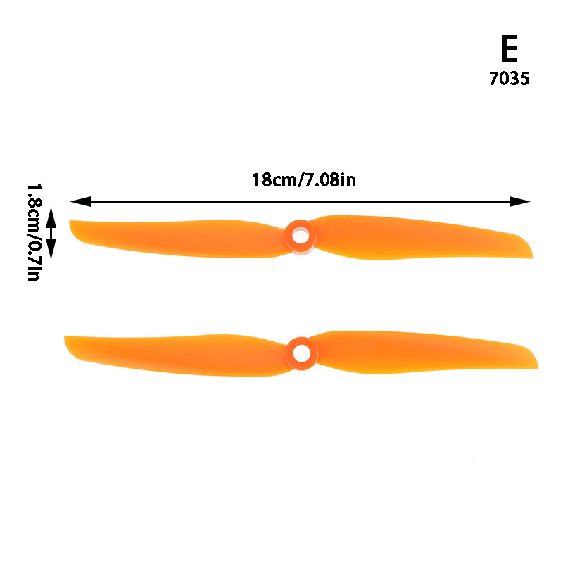2PC Airplane GWS Propeller EP5030 7035 8040 8060 9050 1060 Screw ...