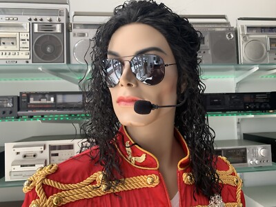 MICHAEL JACKSON Figure Mannequin DOLL REAL SIZE 1,8m Unique Piece in ...