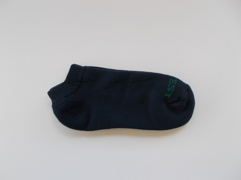 Hytest Made In USA Low Cut Socks Size 10-13 Six Pairs Black 82% Cotton ...