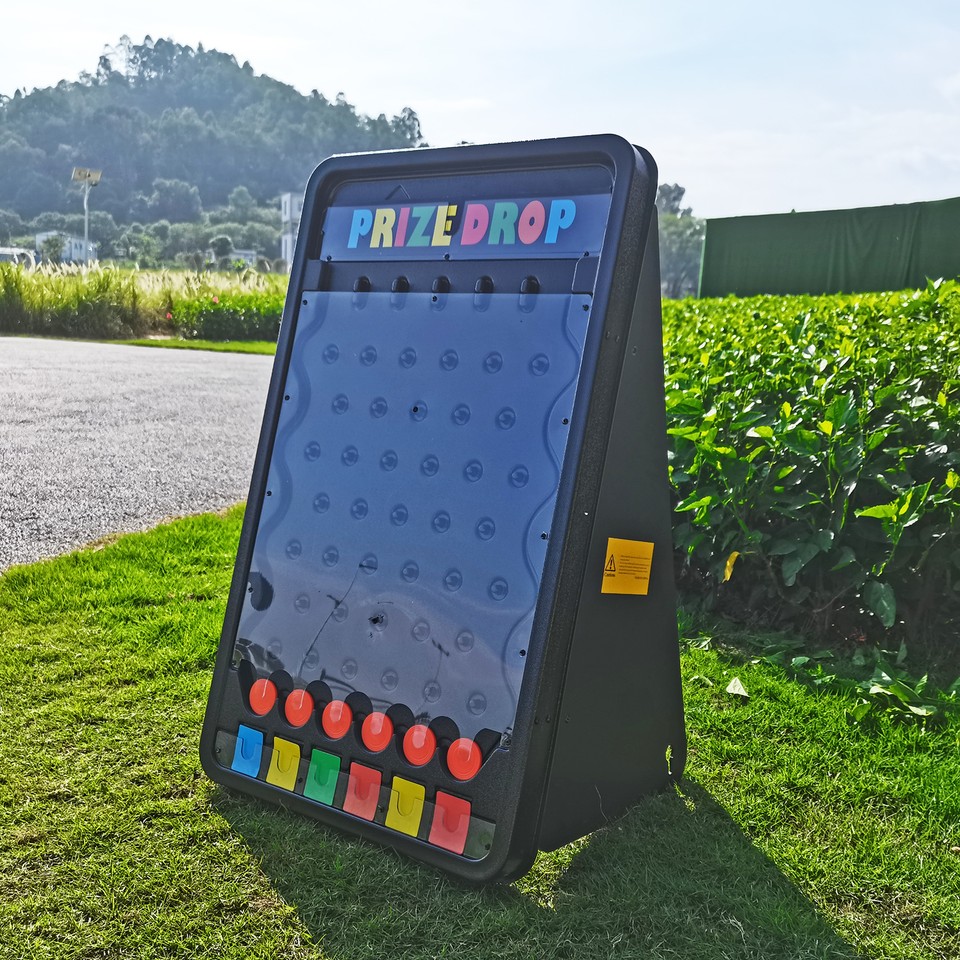 18X14X30" Prize Drop Plinko Board Fold Stand Game 6-Slot 10-Puck ...