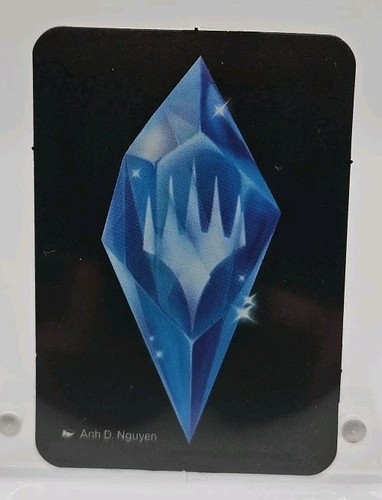 Final Fantasy Crystal Art Foil PUNCH CARD Token From Commander Deck MTG ...