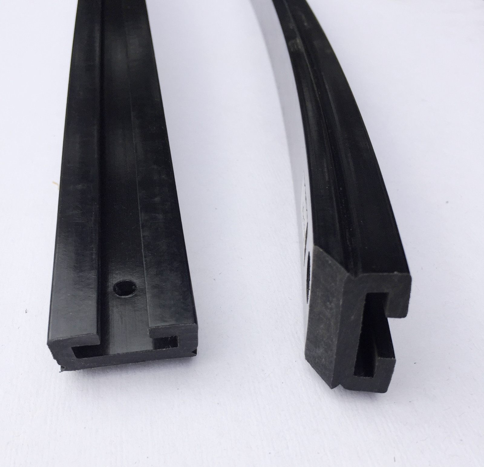 UHMW Hyfax Slides for Ski-doo - Profile 8 - 56" long - pair - BLACK ...