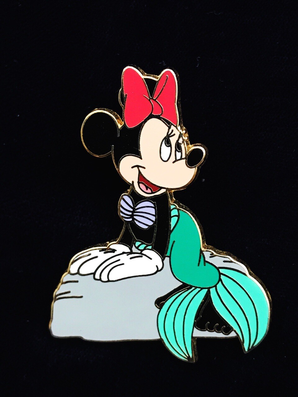 Disney DLR Minnie Mouse As Ariel Princess Series Pin The Little Mermaid ...