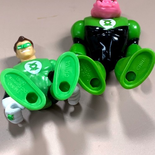 2X Fisher Price Imaginext DC Super Friends Green Lantern Hal Jordan ...