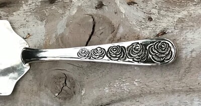 Vintage SILEA Wedding Celebration High Tea Rose Silver Plated Cake Pie ...